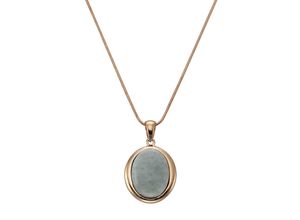 4006046224000 - Kette mit Anhänger ZEEME 925 - Sterling Silber Larimar Halsketten Gr 42 + 5 cm Silber 925 (Sterlingsilber) Länge 47 cm Breite 170 mm blau (hellblau hellblau) Damen Ketten mit Anhänger