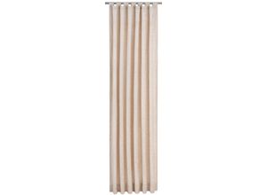 4004567050368 - Vorhang WIRTH Trondheim 234 g m² Gr 7 beige (natur) Gardinen 255cm Schlaufen 132cm Polyacryl B132cm H255cm