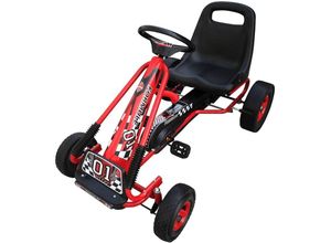 8718475812371 - Go Kart Rot 96 x 60 x 56 cm vidaXL