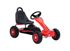 8718475509462 - Vidaxl - Pedal Go-Kart mit Luftreifen Rot