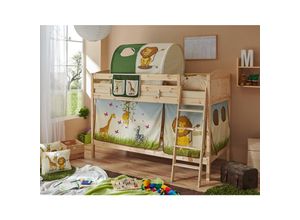 4251105957775 - TiCAA Etagenbett Erni Country Kiefer Natur