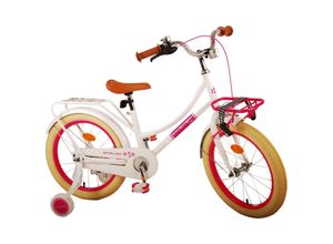 8715347217791 - Volare Excellent Kinderfahrrad - Mädchen - 18 Zoll - Weiß - 95% montiert