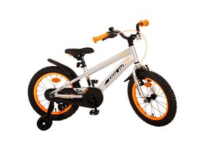 8715347215292 - Kinderfahrrad Rocky Fahrrad für Jungen 16 Zoll Kinderrad in Grau