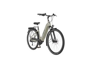 4008153041686 - FISCHER Cita 33I Citybike (Laufradgröße 28 Zoll Rahmenhöhe 50 cm Damen-Rad 630 Wh Zementgreige matt​)