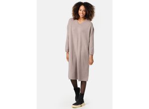 4262429952728 - PM SELECTED Damen Elegantes Strickkleid Longpullover in Einheitsgröße PM72