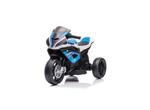 0718347225740 - BMW Kinder Elektro Motorrad Kinder Fahrzeug Motor Cross Rad Blau