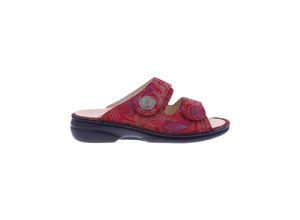 0888281987339 - FinnComfort 02550 657420 - Komfort Pantolette in rot Sandalen für Damen