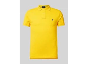 3616853410827 - Poloshirt mit Label-Stitching