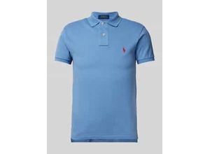 3616853668778 - Poloshirt mit Label-Stitching