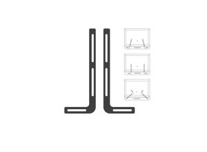 4051814373794 - Universal Soundbarhalterung Sounbar Halter Belastbarkeit bis zu 20kg - SB300