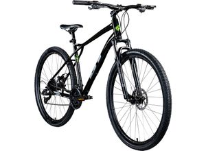 0386752484030 - GT Aggressor Sport Mountainbike für Damen und Herren ab 155 cm MTB Hardtail 275 Zoll Fahrrad mit 21 Gängen 650B