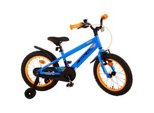 4067872084220 - TPFSports Rocky Kinderfahrrad - Jungen - 16 Zoll - Rücktritt + Handbremse - Grün