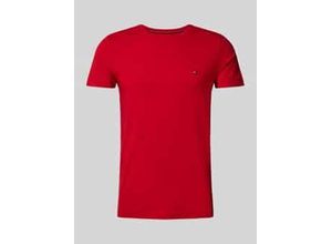 8720638185765 - Slim Fit T-Shirt mit Logo-Stitching