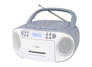 4260035678919 - Reflexion RCR2260DAB BL CD-Radio DAB+ UKW DAB AUX CD Kassette USB Weiß Blau