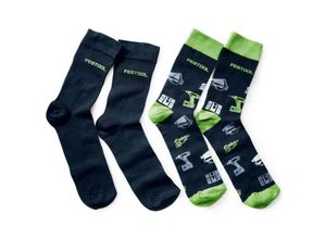 4014549405178 - Festool Socken 2er Set 80% Baumwolle Ökotex Größe 37 41 SOCK-FT1-S 577314