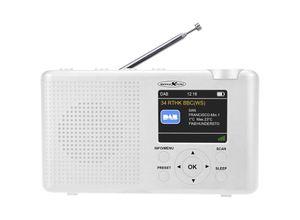 4260035679152 - Reflexion - TRA23DAB WH Tischradio dab+ dab ukw dab+ ukw wiederaufladbar Weiß