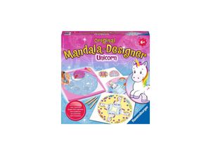 4005556297030 - Ravensburger Mandala Designer Unicorn 29703 Zeichnen lernen für Kinder ab 6 Jahren Zeichen-Set mit Mandala-Schablonen für farbenfrohe Mandalas