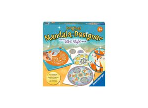 4005556200191 - Ravensburger Midi Mandala Designer Boho Style 20019 Zeichnen lernen für Kinder ab 6 Jahren Zeichen-Set mit Mandala-Schablonen für farbenfrohe Mandal