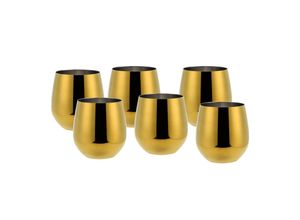 4260238064090 - Echtwerk Wein- Wasserkelch Set 6tlg - gold