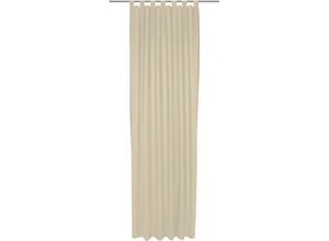 4004567374891 - Vorhang WIRTH Trondheim B Gardinen Gr 145 cm Schlaufen 132 cm beige (natur) Schlaufen nach Maß