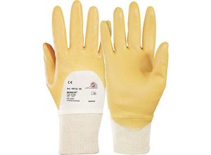 4008198710509 - Kcl Gmbh Industriepark Rhön - Handschuhe Monsun 105 Gr10 curry BW-Trikot mNitril en 388 psa i