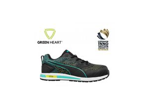 4051428101516 - PUMA Vivid GH Low 643050251000042 ESD Sicherheitshalbschuh S1P Schuhgröße (EU) 42 Schwarz Türkis Weiß 1 Paar