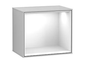 4062373260333 - Villeroy und Boch Finion Regalmodul FD10GFGJ 418x356x27cm Regal Glossy White Light grey matt
