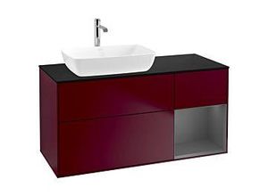 4062373406663 - Villeroy und Boch Finion Waschtischunterschrank G812GKHB 120cm Abdeckplatte black matt Emotion Regale Anthracite matt lacquer Peony Matt 4062373406663 - Villeroy und Boch Finion Waschtischunterschrank G812GKHB 120cm Abdeckplatte black matt Emotion Regale Anthracite matt lacquer Peony Matt