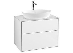 4062373378175 - Villeroy und Boch Finion Waschtischunterschrank G75100GF 80x603cm Emotion Abdeckplatte white matt Glossy white lacquer 4062373378175 - Villeroy und Boch Finion Waschtischunterschrank G75100GF 80x603cm Emotion Abdeckplatte white matt Glossy white lacquer