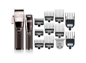 3030050155617 - BaByliss Pro 4Artists Barber Clipper & Trimmer Kombi-Set Gunsteel FX