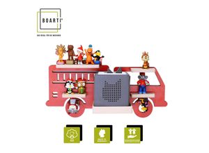 4260641122714 - Kinderregal Auto Feuerwehr hängend für Toniebox und Tonie Figuren platzsparendes Regal Maße H 22 x B 47 x T 19 cm Wandregal für Musikbox und Figuren Aufbewahrung mit Magneteinsätzen Aufbewahrungsregal Holz 4260641122714 - Kinderregal Auto Feuerwehr hängend für Toniebox und Tonie Figuren platzsparendes Regal Maße H 22 x B 47 x T 19 cm Wandregal für Musikbox und Figuren Aufbewahrung mit Magneteinsätzen Aufbewahrungsregal Holz