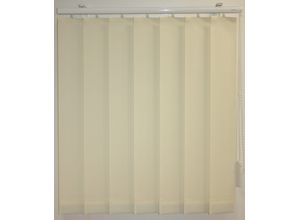 4001442246854 - Lamellenvorhang Montana Jalousien Gr 280 cm 110 cm beige (creme) Lamellen Wunschmaß