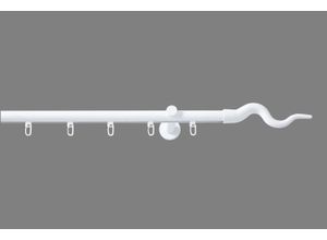 4015161080996 - Innenlaufschiene Sepa Gardinenstangen Gr L 120 cm Ø 20 mm 1 läufig weiß Gardinenschienen Gardinenstangen