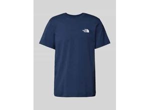 0196575400236 - T-Shirt mit Label-Print Modell SIMPLE DOME