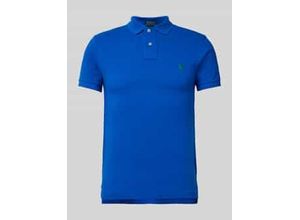 3616853577018 - Poloshirt mit Label-Stitching