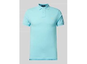 3616853496203 - Poloshirt mit Label-Stitching