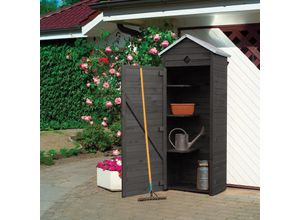 4012379358817 - Promex Handels GmbH Steinbrückerstraße 2-4 23556 Lübeck service@promex-onlinede Gartenschrank Babylon anthrazit