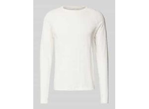 5715671569620 - Longsleeve mit geripptem Rundhalsausschnitt Modell BREEZE