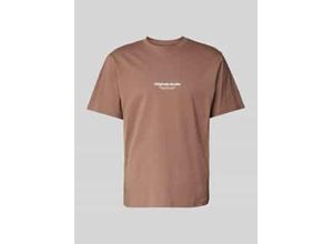 5715670974012 - T-Shirt mit Label-Print Modell VESTERBRO