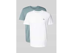 8721107490434 - Regular Fit T-Shirt aus reiner Baumwolle