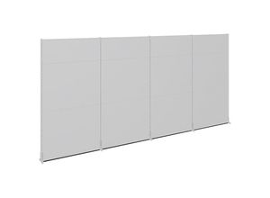 4024733706455 - Akustik-Stellwand Büro Industrie Einzel-Stellwände LxBxH 5030 x 276 x 2500 mm