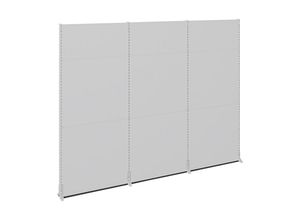 4024733706394 - Akustik-Stellwand Büro Industrie Einzel-Stellwände LxBxH 3030 x 276 x 2500 mm