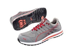 4051428060165 - Puma Safety Shoes - puma Safety Xelerate Knit Low 643070-45 Sicherheitsschuh S1P Schuhgröße (eu) 45 Grau Rot 1 St