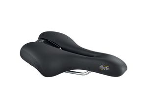 8021890575210 - Ellipse Relaxed Unisex Sattel für Citybike und Trekking Schwarz 250x223 mm