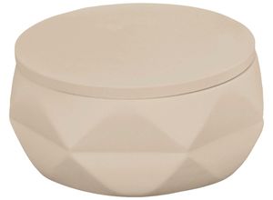 4004478343719 - Aufbewahrungsdose KLEINE WOLKE Crackle Jar beige (sandbeige) Polyresin (Kunststein) Aufbewahrungsboxen