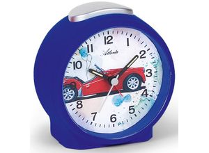 4026934198152 - Kinderwecker ATLANTA 1981-5 blau Wecker Kinder ideal auch als Geschenk