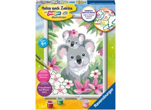 4005556289844 - Malen nach Zahlen RAVENSBURGER Süße Koalas Malvorlagen bunt Kinder Basteln Malen Kosmetik Schmuck Made in Europe  FSC - schützt Wald weltweit