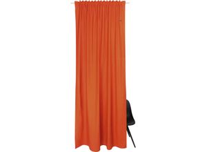 4005414456913 - Vorhang ESPRIT Neo Gardinen Gr 250 cm verdeckte Schlaufen 130 cm orange (bronzefarben zimt orange) Verdeckte Schlaufen aus nachhaltiger Baumwolle blickdicht