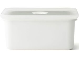 4260293170347 - Vakuumbehälter Honey Ware Lebensmittelaufbewahrungsbehälter Gr B H L 12 cm x 9 cm x 18 cm weiß Vakuumsysteme mit innovativem Vakuumventil im Deckel