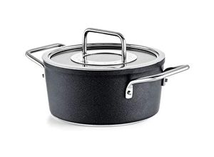 4009209396231 - Kochtopf FISSLER Adamant schwarz B195cm H135cm L28cm Ø18cm Töpfe Made in Germany